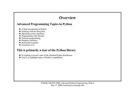 Advancedpythonprogrammingpdf