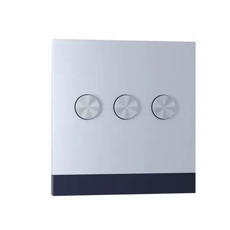 A Silver Push Button Modular Lighting Switch For Hotel At Rs Piece In Mumbai
