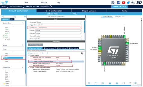Stm32cubemx And Keil——stm32f103c8t6：pwm控制led灯stm32pwmled灯 Csdn博客