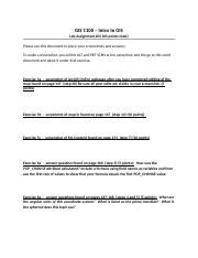 AnswerSheet Lab Doc GIS Intro To GIS Lab Assignment Points Total Please Use This