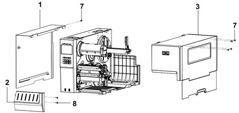 Tsc Printer Tsc Mh641t Label Printer Industrial 600 Dpi Buy Tsc
