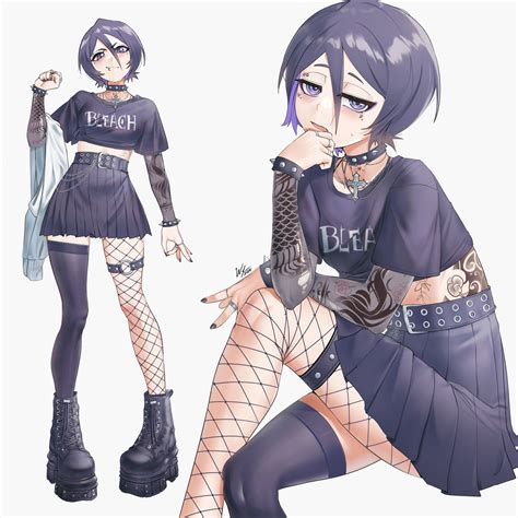 Emo Rukia By Waligner On Deviantart
