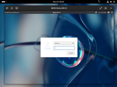 Fedora 39 Kvm Set Vnc Connection Client Server World