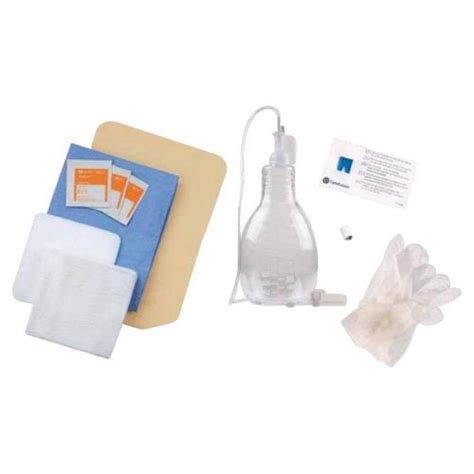 Pleurx Drainage Kit Vacuum Bottle With Drainage Line And Procedure Pack