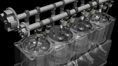 Motoring Art Diesel Inline 4 Engine