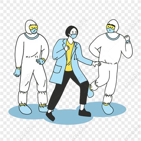 자유형 만화 일러스트 춤 환호 삽화마스크의료 Png 일러스트 무료 다운로드 Lovepik
