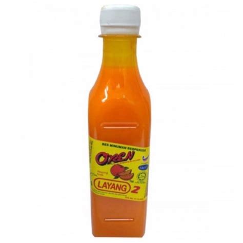 👍kordial Sirap Rose Cap Layang Layang 375ml Sirap Pandan Keladi Pisang Oren Anggur