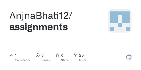 Github Anjnabhati12assignments