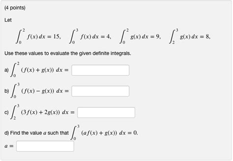 Solved Points If F X Dx F X Dx And Chegg Com
