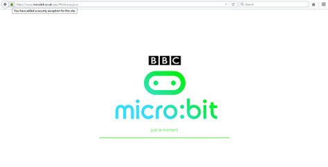 Touchdevelop Just A Moment Error Message Raspberry Pi Arduino And Other Sbcs