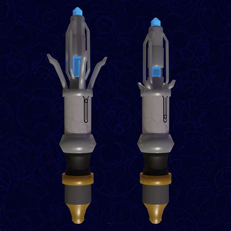 Obj File Minifig 14th Doctor Sonic Screwdriver 🩺 ・3d Printer Model To Download・cults