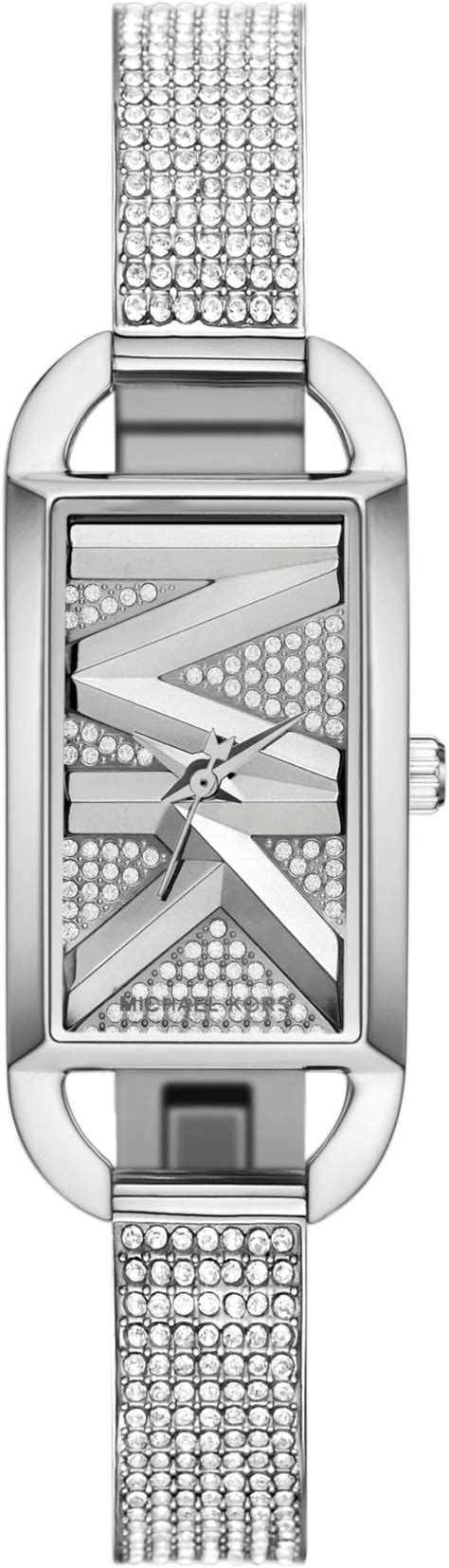 Michael Kors Womens Watch Mk Empire Three Hand Silver