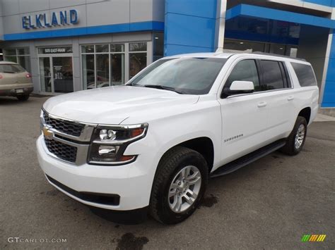 2017 Summit White Chevrolet Suburban Ls 4wd 120201434 Photo 60