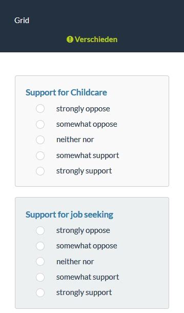 Array With Dropdown List Question LimeSurvey Forums