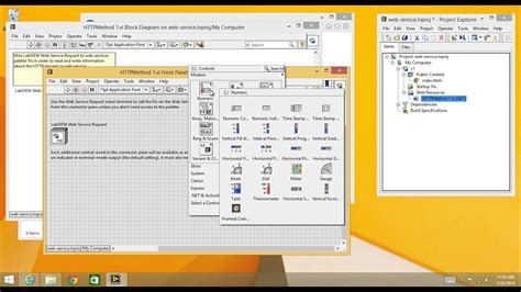 LabVIEW Web Services Adhoc Application Demo YouTube