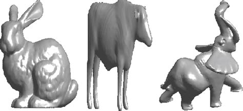 Figure 1 From Statistical Robust Watermarking For 3d Mesh Models Based