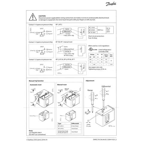 Danfoss Pressure Switch Connection Diagram Diagram Board