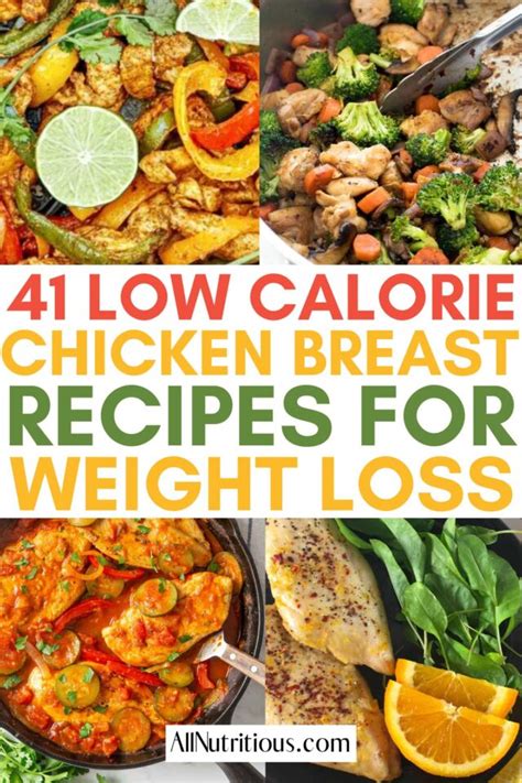 41 Healthy Low Calorie Chicken Breast Recipes All Nutritious