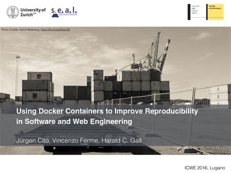 Using Docker Containers To Improve Reproducibility In Software And Web