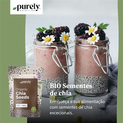 Bio Sementes De Chia 1000 G Futunaturapt