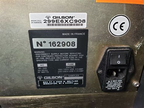 Gilson Aspec Xl Solid Phase Extraction Autosampler W Tray Lab