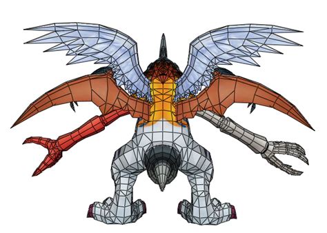 Digimon Kimeramon Kit168 Shop Đồ Chơi Mô Hình Giấy Papercraft Toy
