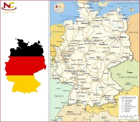 Xem Bản đồ Nước Đức Chuẩn Và Mới Nhất 2024 Full Hd
