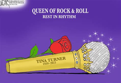 Tina Turner Tribute Darcy Cartoon Allsides
