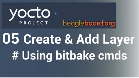 Yocto Tutorial 05 Create And Add Layer With Yocto Detailed Youtube