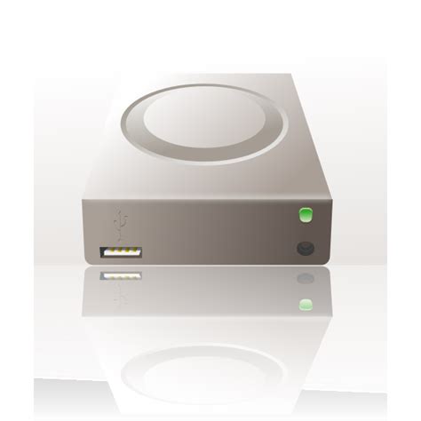 Vector Image Of External Mass Storage Disk Free Svg