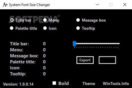 System Font Size Changer Download Softpedia