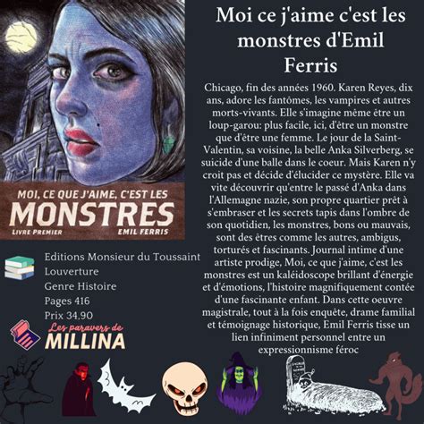 Moi Ce Que Jaime Cest Les Monstres De Emil Ferris Les Paravers De