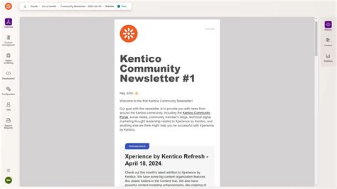 Launching The Kentico Community Newsletter Kentico Community