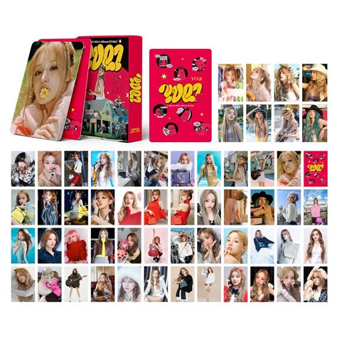 K Pop Kарточки G Idle 55 шт G I Dle альбом 2024 Yuqi Карты Кпоп Lomo Фотокарточки I Sway Джи