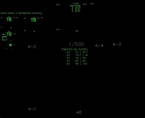 Plotting Formats DWG Block For AutoCAD Designs CAD