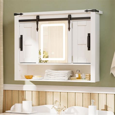 Bathroom Medicine Cabinet With Mirrorwall Cabinet With Lights Wall