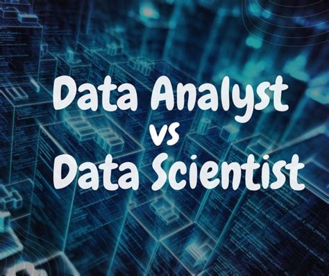 Data Analyst Vs Data Scientist