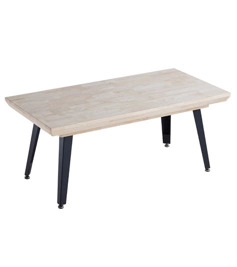 Mesa Centro Elevable Industrial Skadi Textura Roble Nor Negro