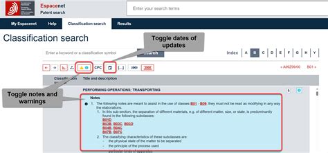 Monitoring Revisions Of The Ipccpc Classification Scheme