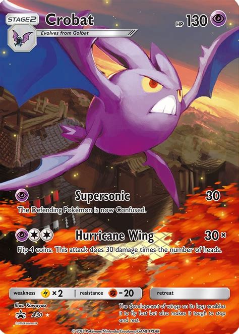 Crobat 14 95 Hs Unleashed Extended Art Custom Pokemon Card Pokemon Cards Pokemon Trading Card