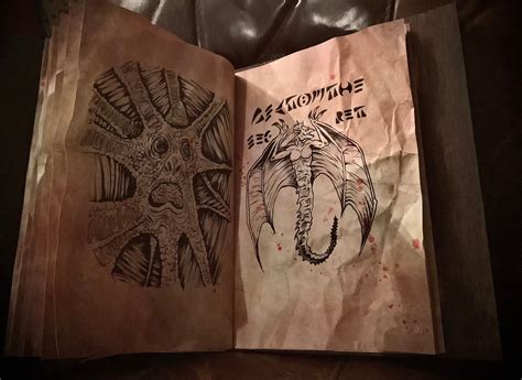 Evil Dead Necronomicon Replica Book 1981 Etsy