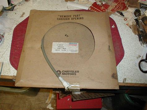 Nos Mopar Speedometer Cable 1968 76 Models Without Cruise Control