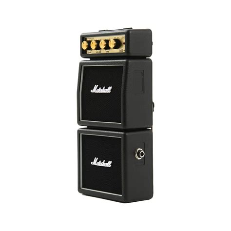 Mini Amplificador Marshall Ms4 Micro Stack 1w Preto