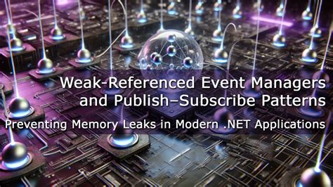 🖇️ Smart Event Handling In Net Weak References And Pub Sub Explained