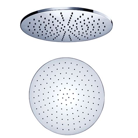 Nero Shower Head Round 300mm 3star Chrome