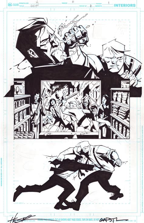 Gotham City Year One 6 P 1 In Jason Hussas Phil Hester Comic Art