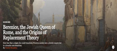 Berenice The Jewish Queen Of Rome And The Origins Of Replacement Theory