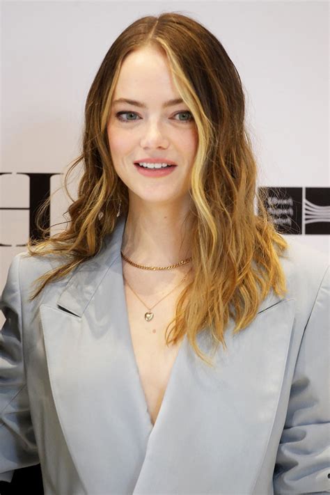 Emma Stone Front Bangs