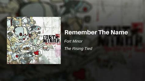 Remember The Name Fort Minor Lyrics