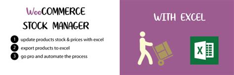 Products Stock Manager With Excel For Woocommerce Inventory Wordpress Plugin